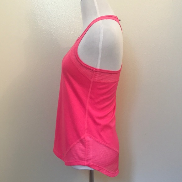Nike | Tops | Nike Hot Pink Drifit Asymmetrical Design Tank | Poshmark